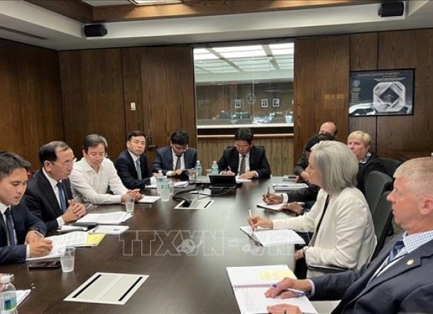 Thứ trưởng Bộ Công an Trần Quốc Tỏ làm việc với Cơ quan Điều tra liên ...